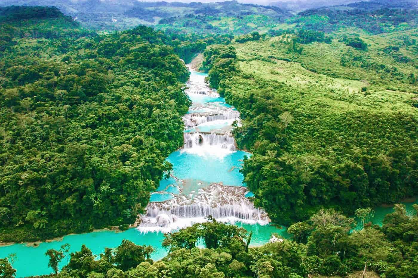 Cascadas de Agua Azul: Chiapas’ Turquoise Wonderland – From the Alter Steps